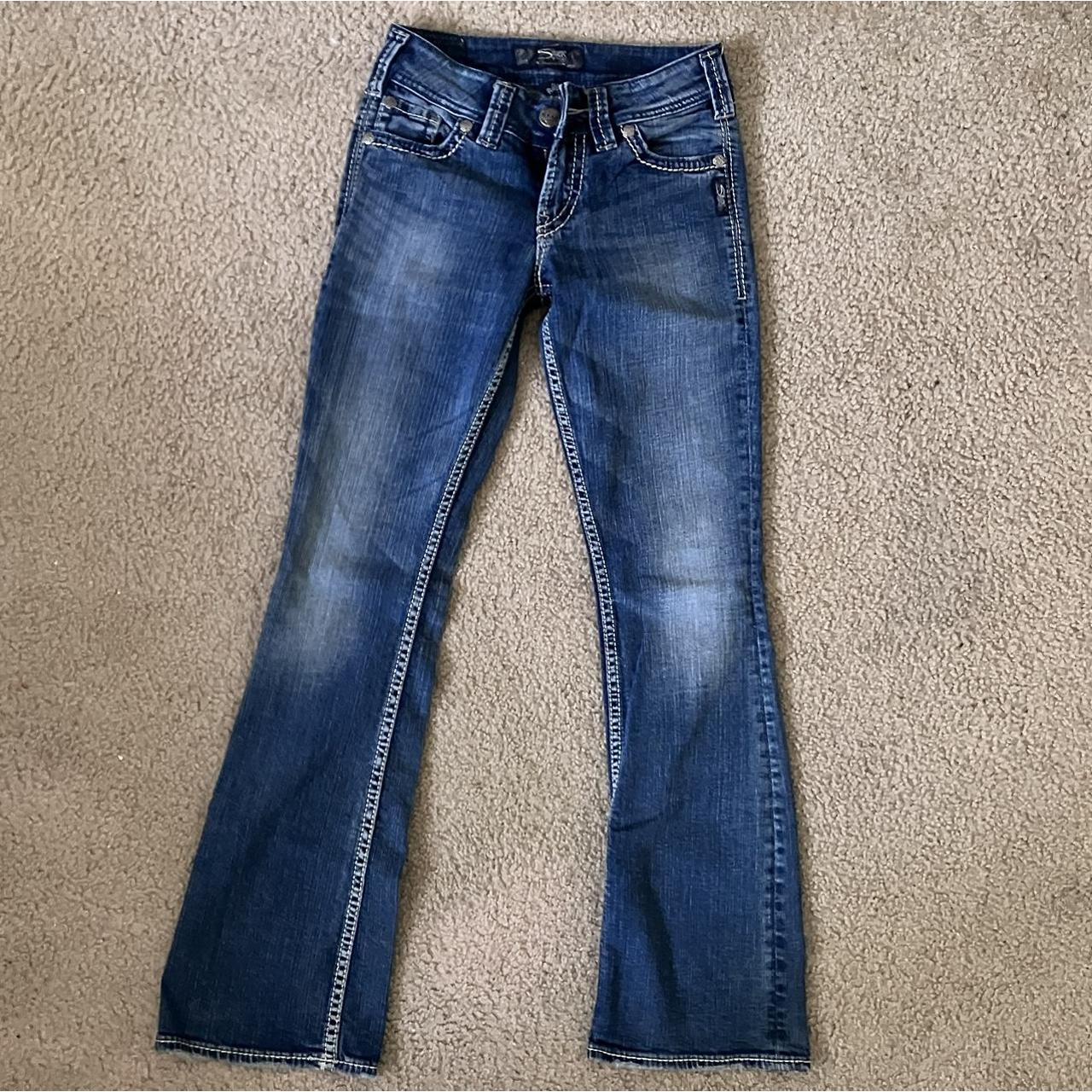 Silver Jeans Co. Women's Blue Jeans | Depop