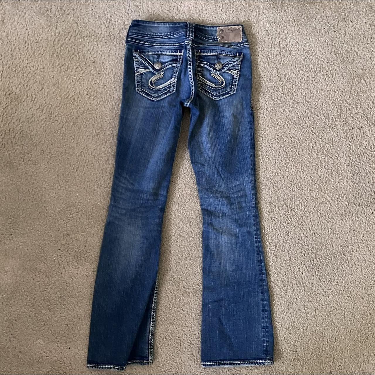Silver Jeans Co. Women's Blue Jeans | Depop