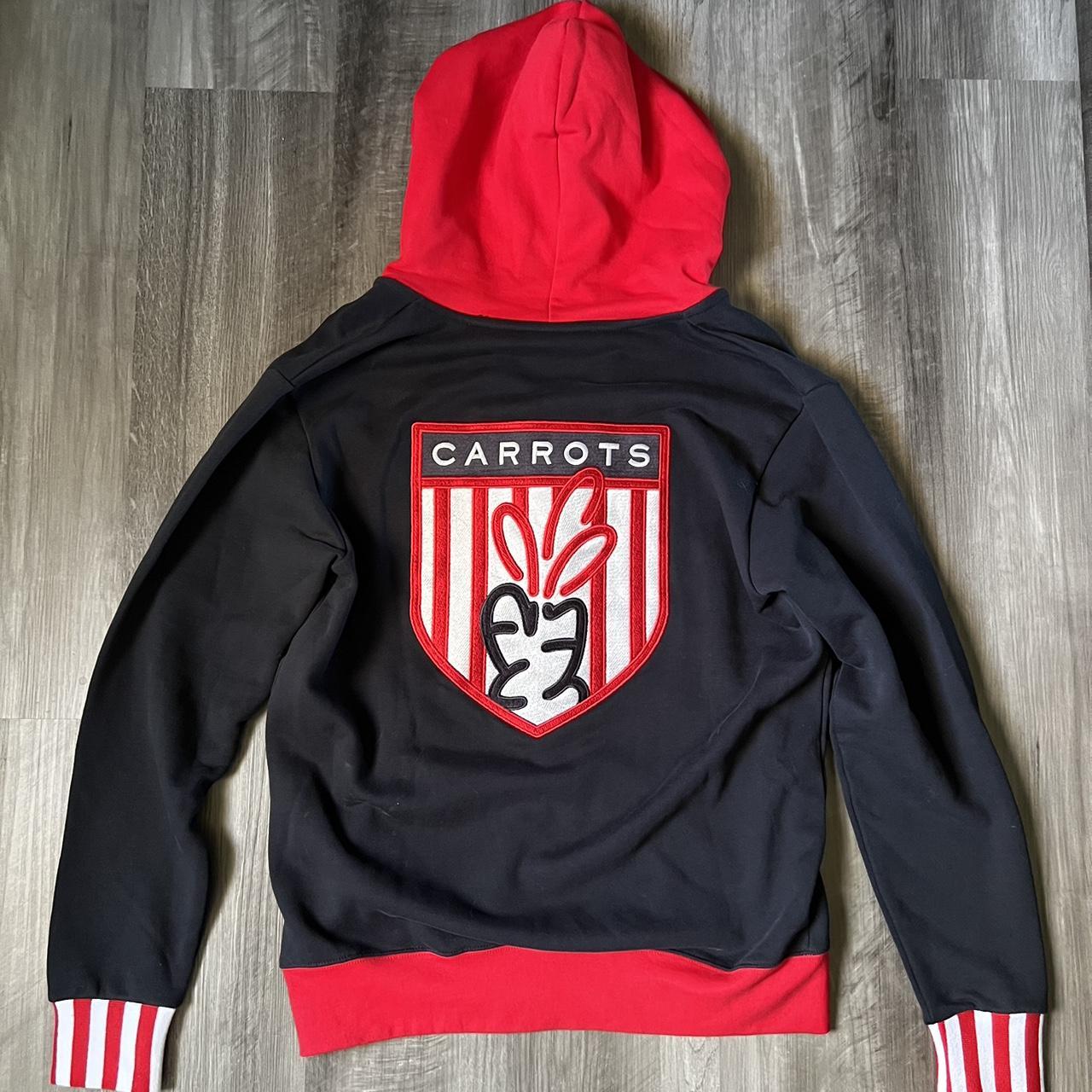 Anwar Carrots zip up track jacket size medium Huge... - Depop