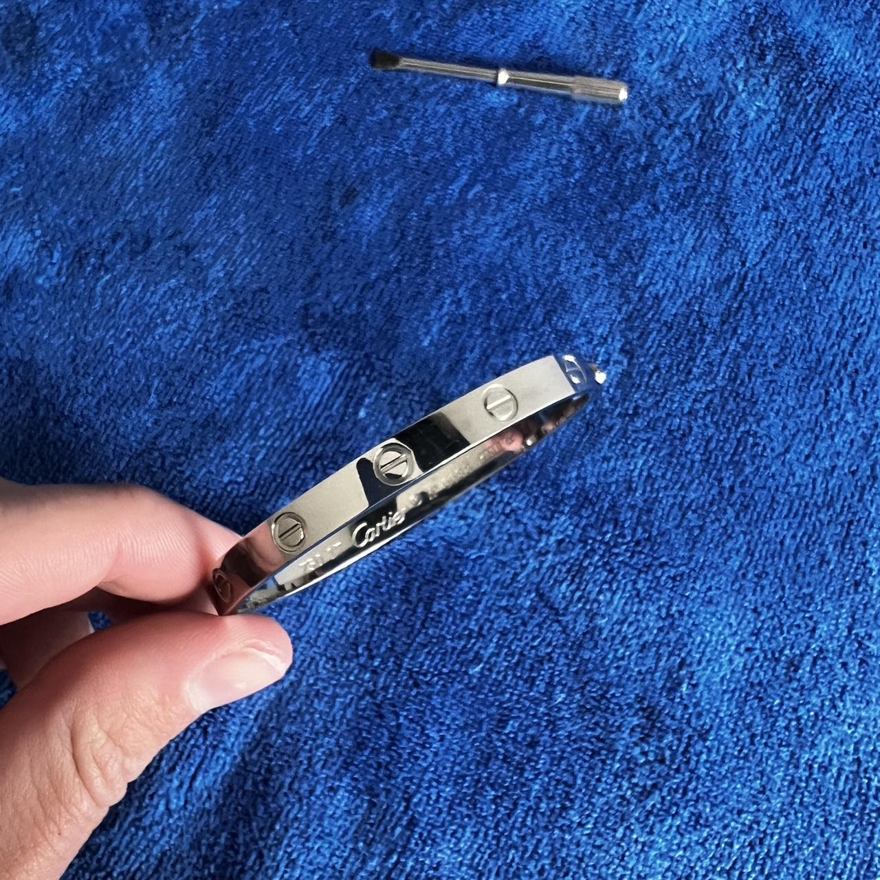Cartier Love Bracelet with screwdriver Box and... - Depop