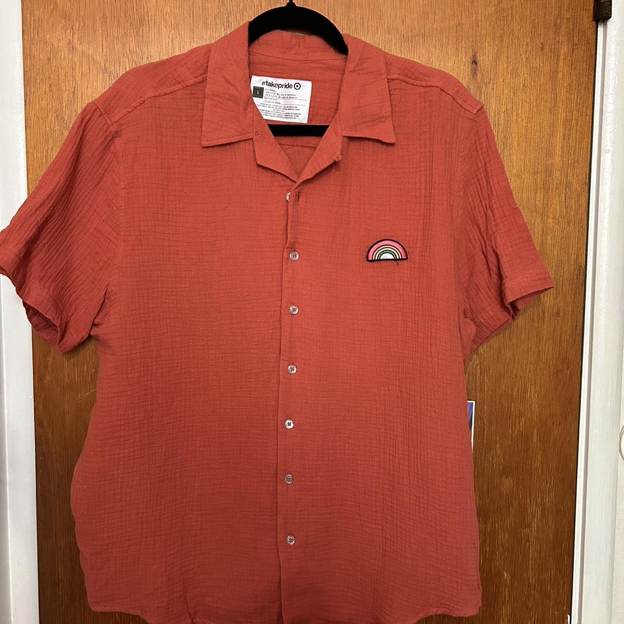 Target Pride Collection Button Down Shirt This is a... - Depop