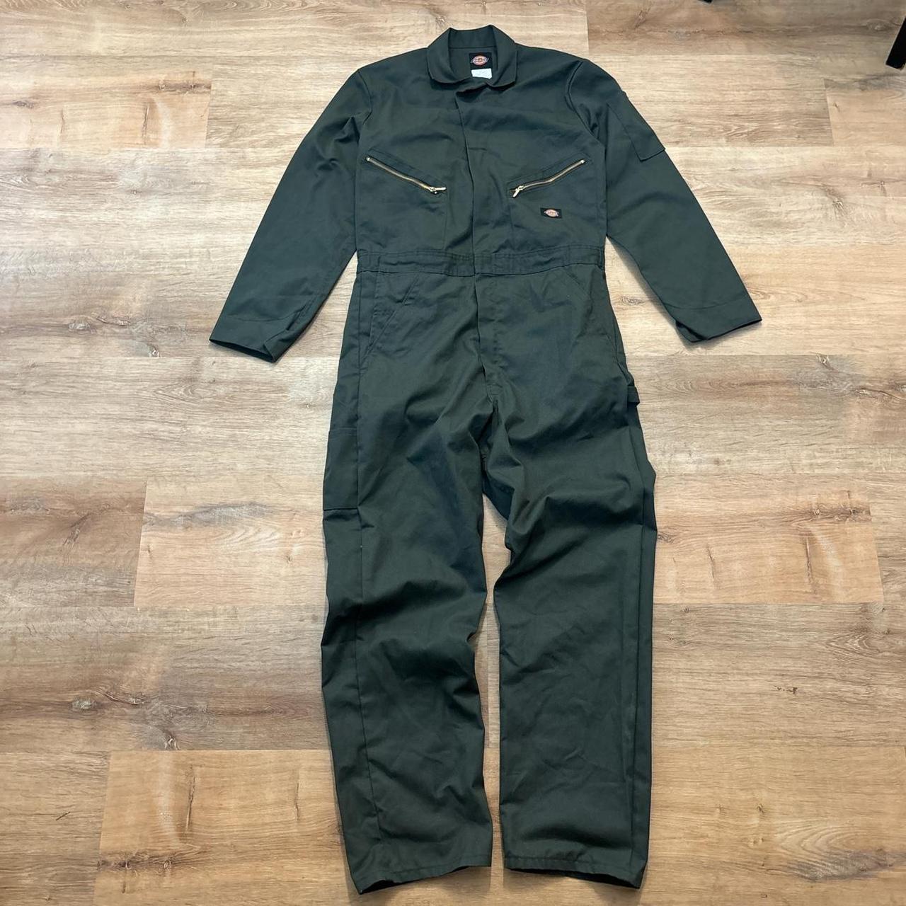 vintage dickies mechanic full body suit great... - Depop