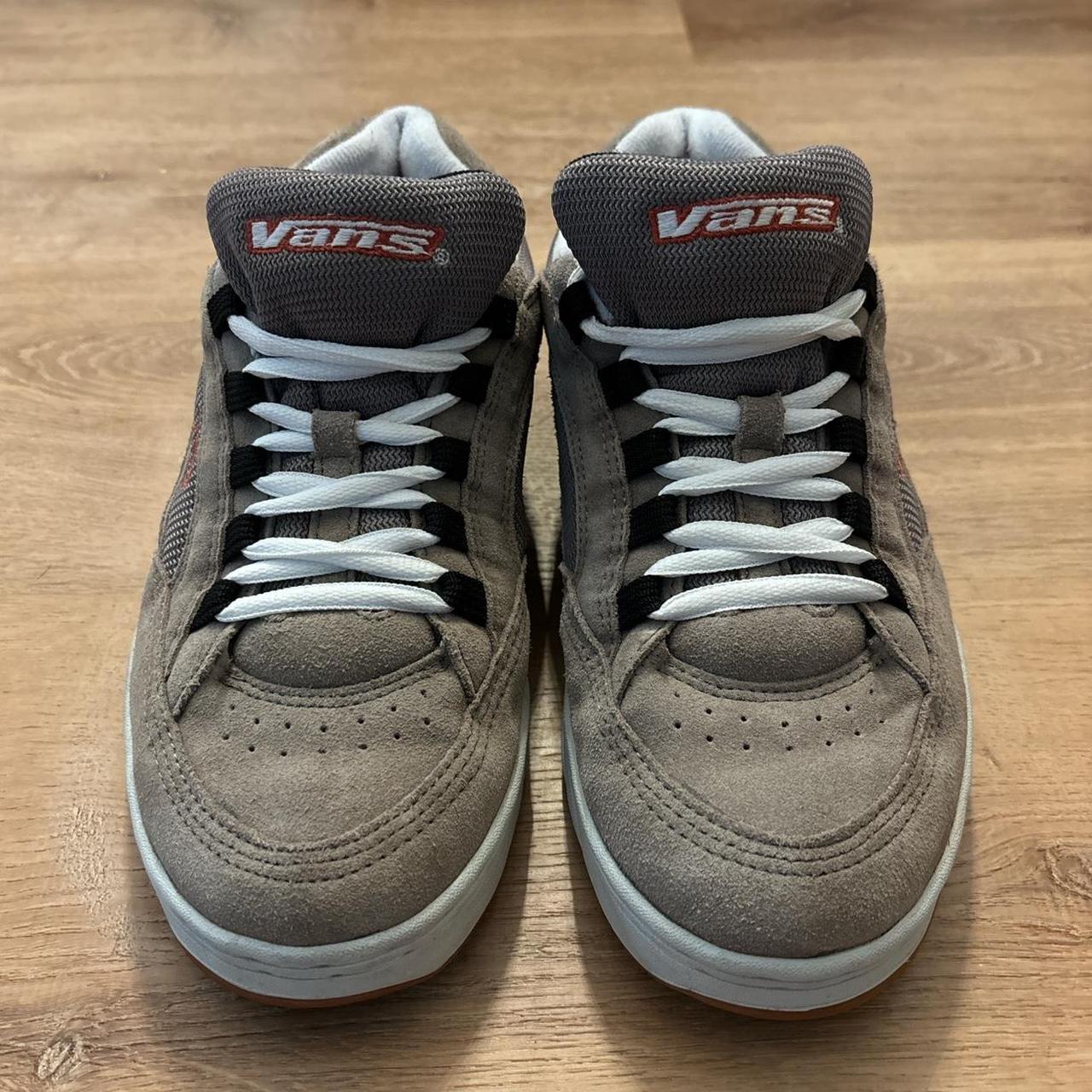 rare early 2000s vintage chunky vans fat tongue... | Depop