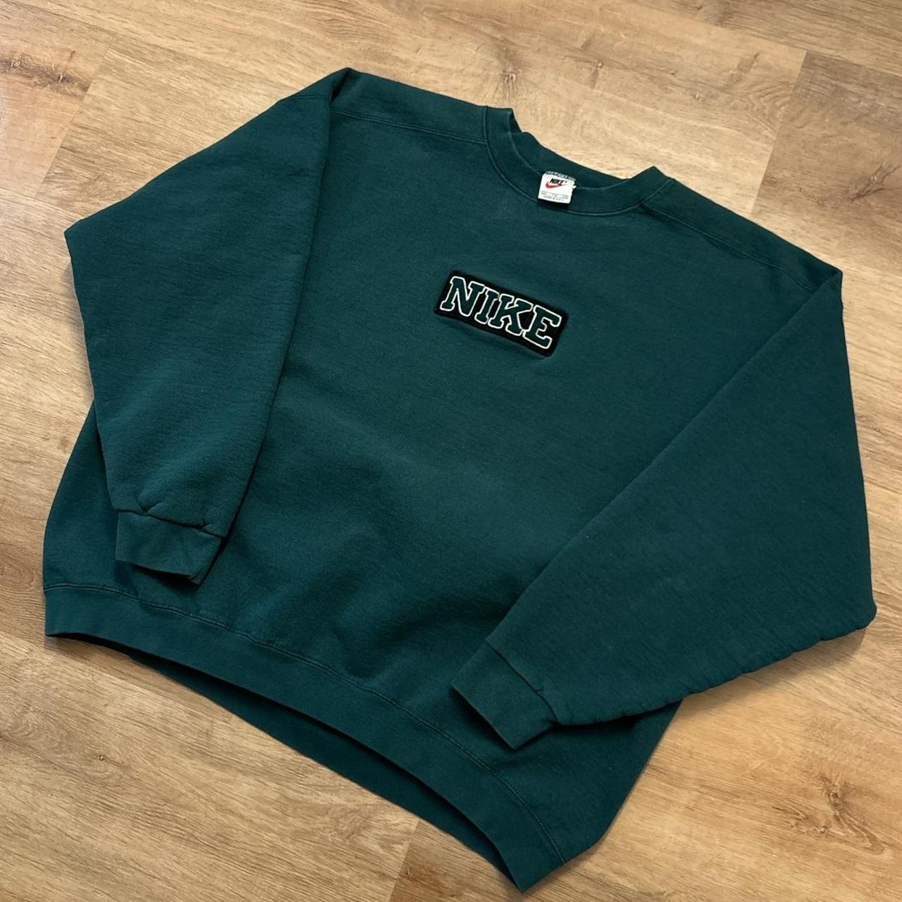 extremely rare vintage 90s puff print nike spell out... - Depop