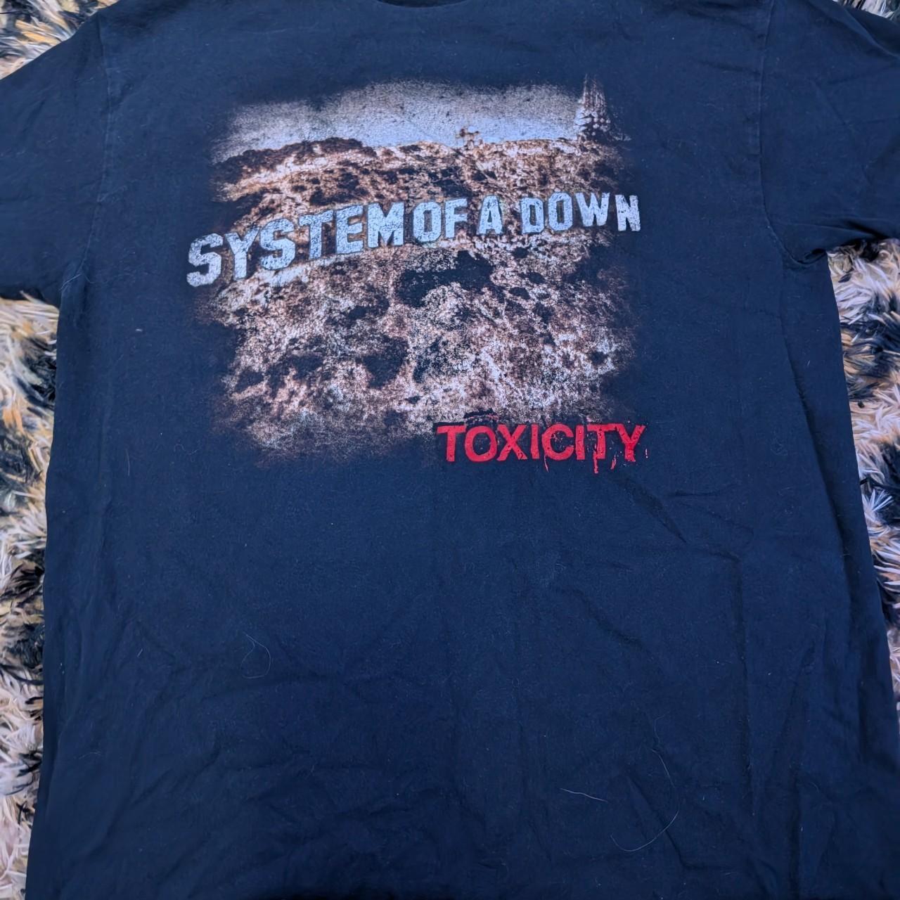 System of A Down Toxicity album cover band tee,... | Depop