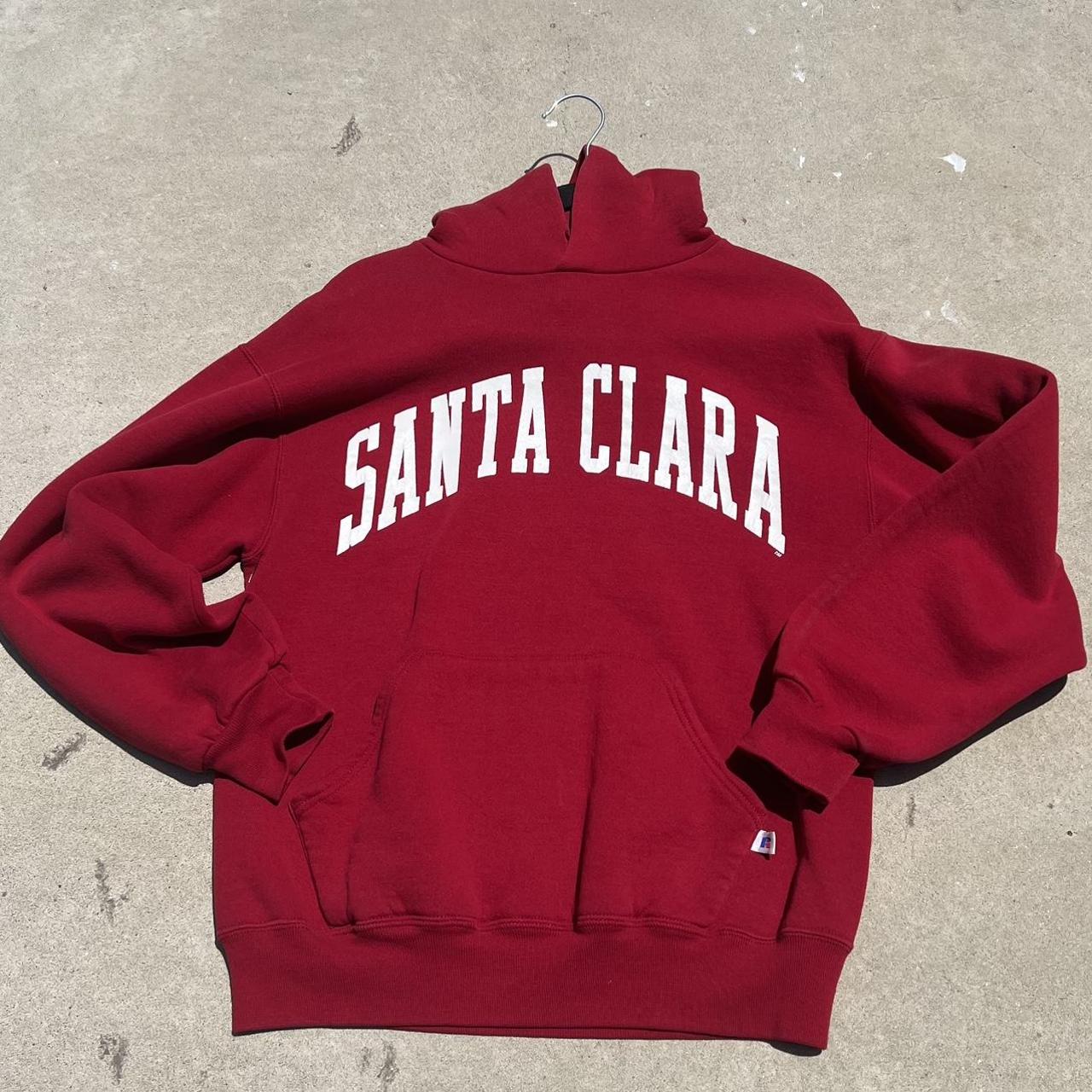 University of Santa Clara Russell Hoodie Medium... - Depop