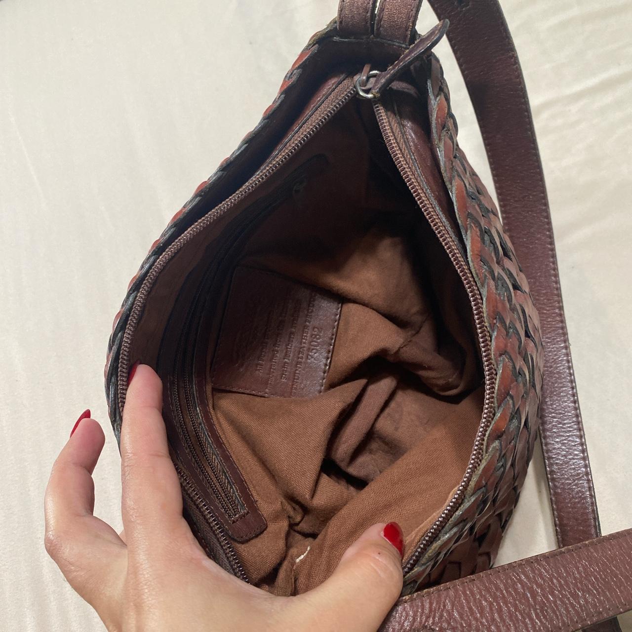 Fossil Women's Tan and Brown Bag | Depop