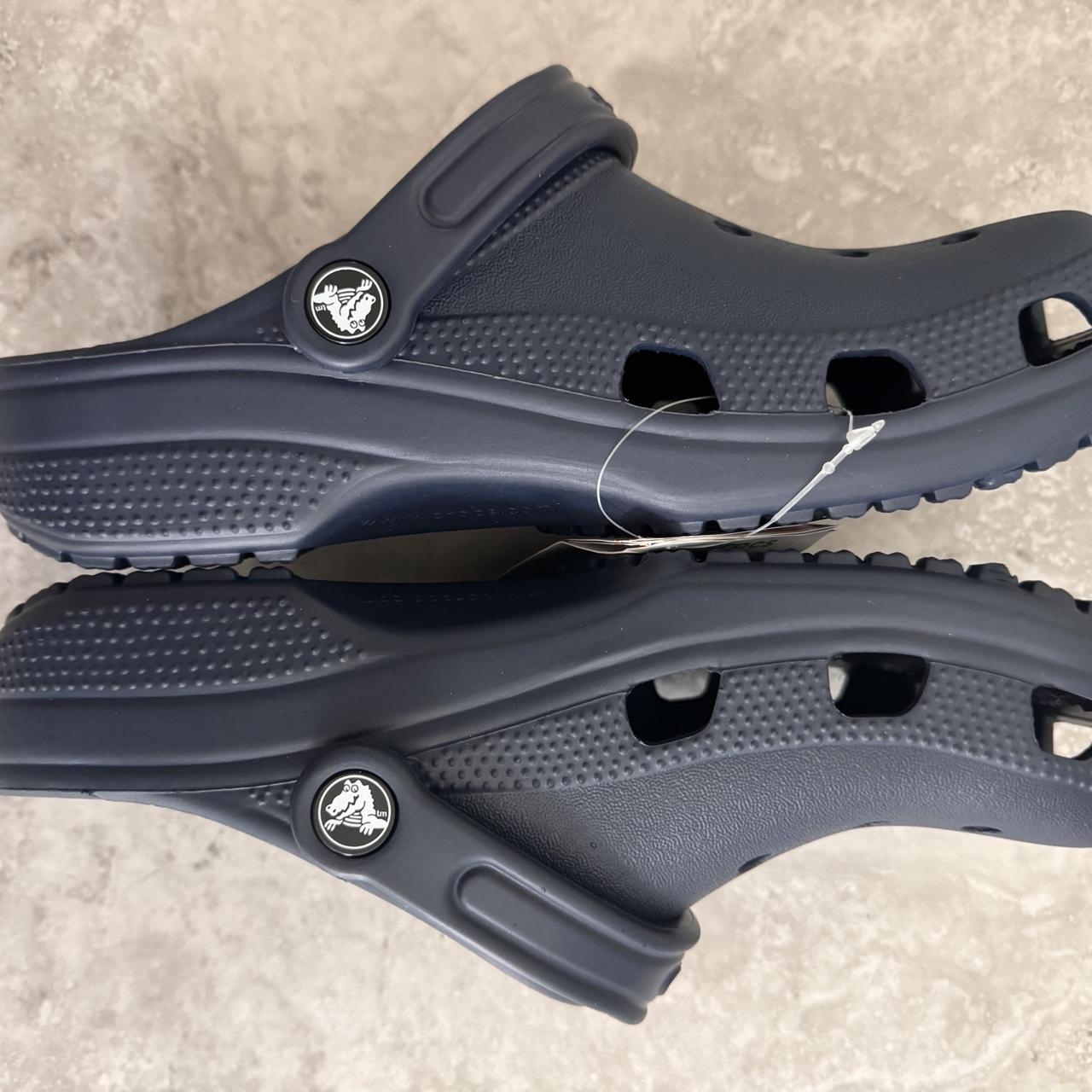 Brand New Navy blue Crocs - size W 8 M 6 #clogs - Depop