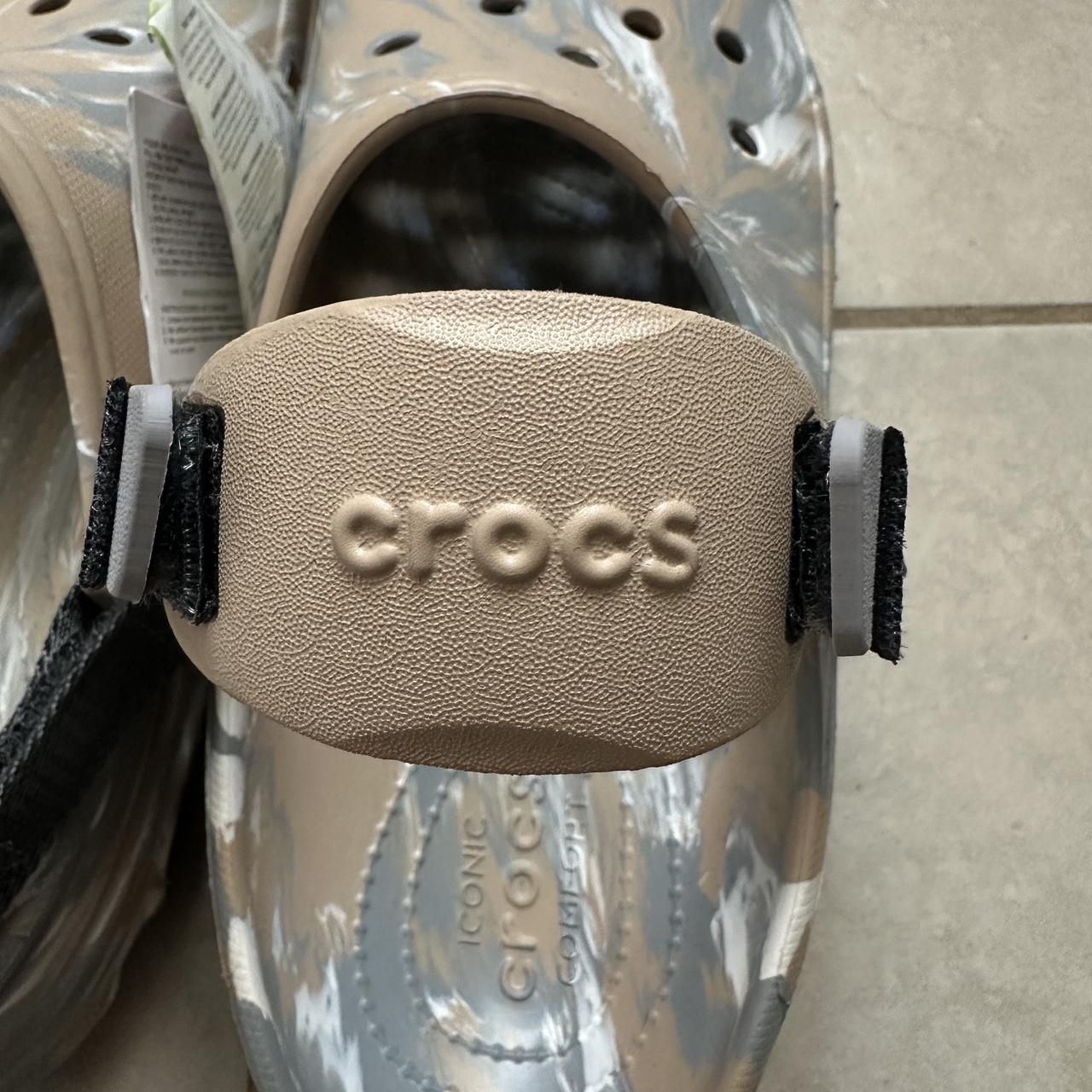 Mens size 11 all terrain marbled Crocs 🐊 #Crocs... - Depop