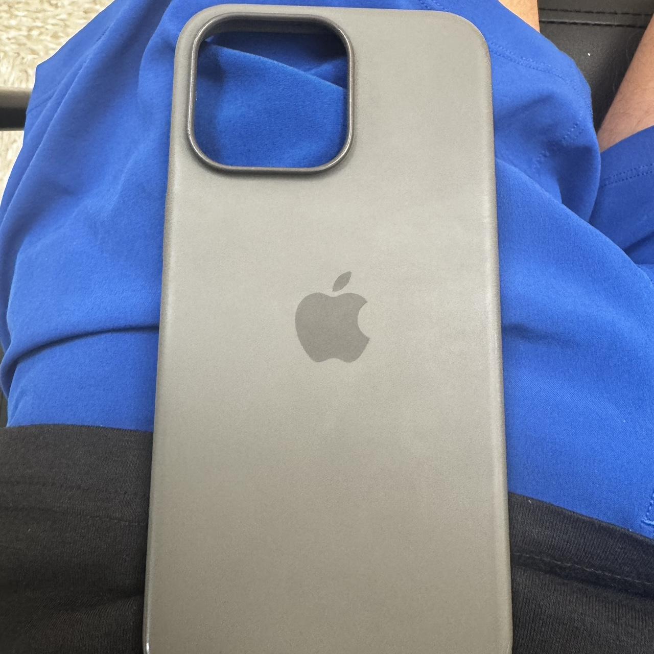 iPhone 15 pro max apple case in clay, two scuffs but... - Depop