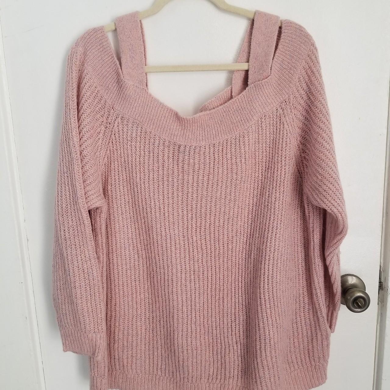 Pink oversized sweater, Very cute and... - Depop