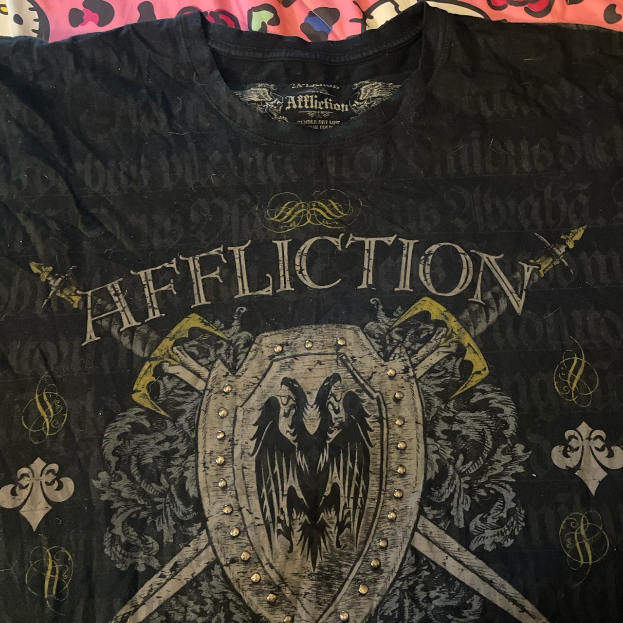Affliction Tee ⚜️ Size L Great condition... - Depop