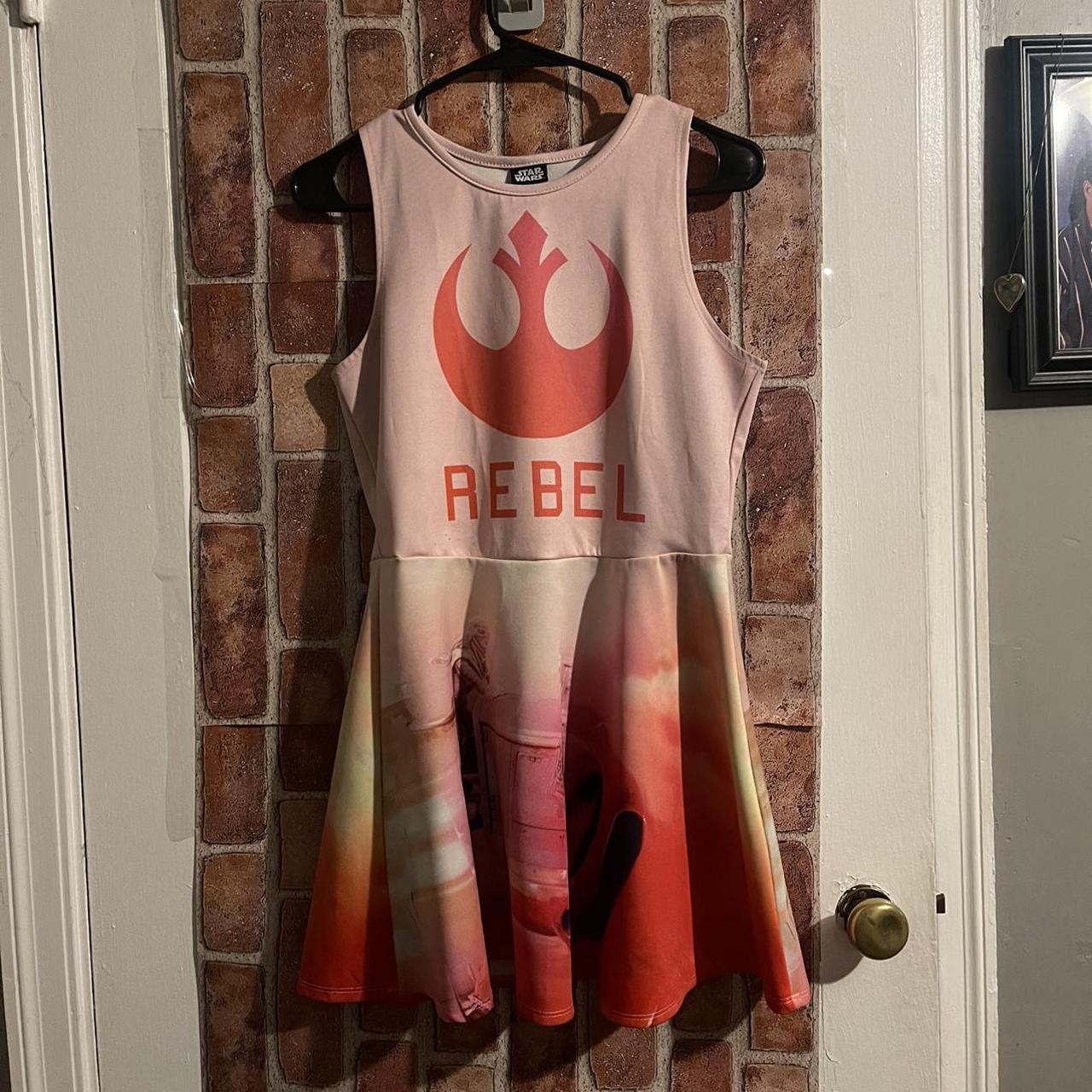 Star Wars Rebel dress, may the force be with you!... - Depop