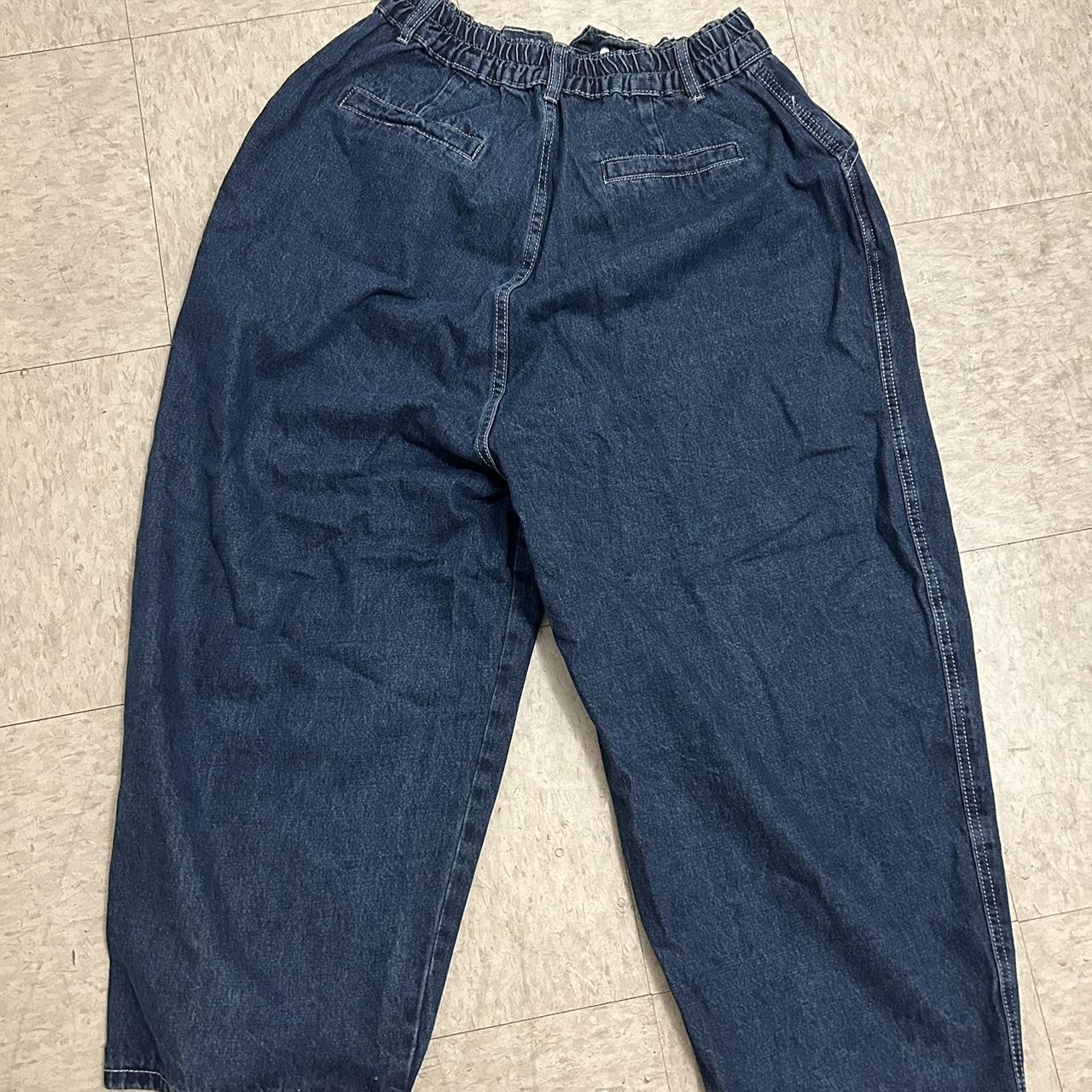 Very Baggy Jnco Style Jeans Spandex Waist 26x27 - Depop