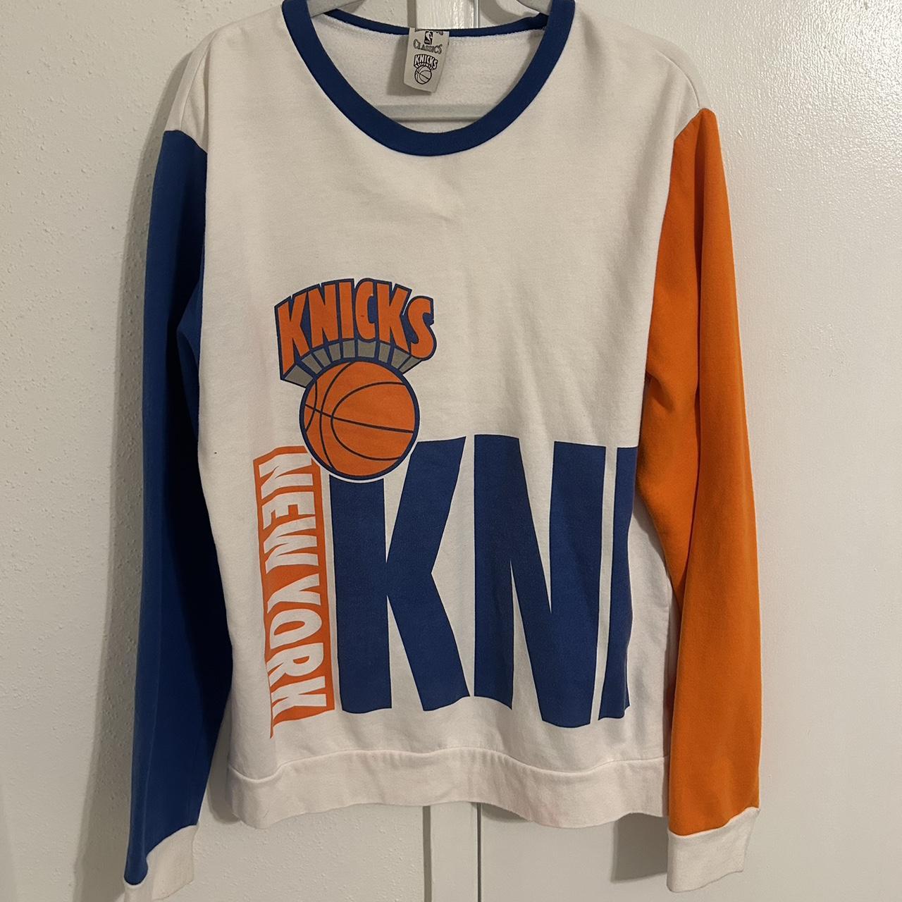 Vintage hardwood classics New York Knicks sweatshirt... - Depop