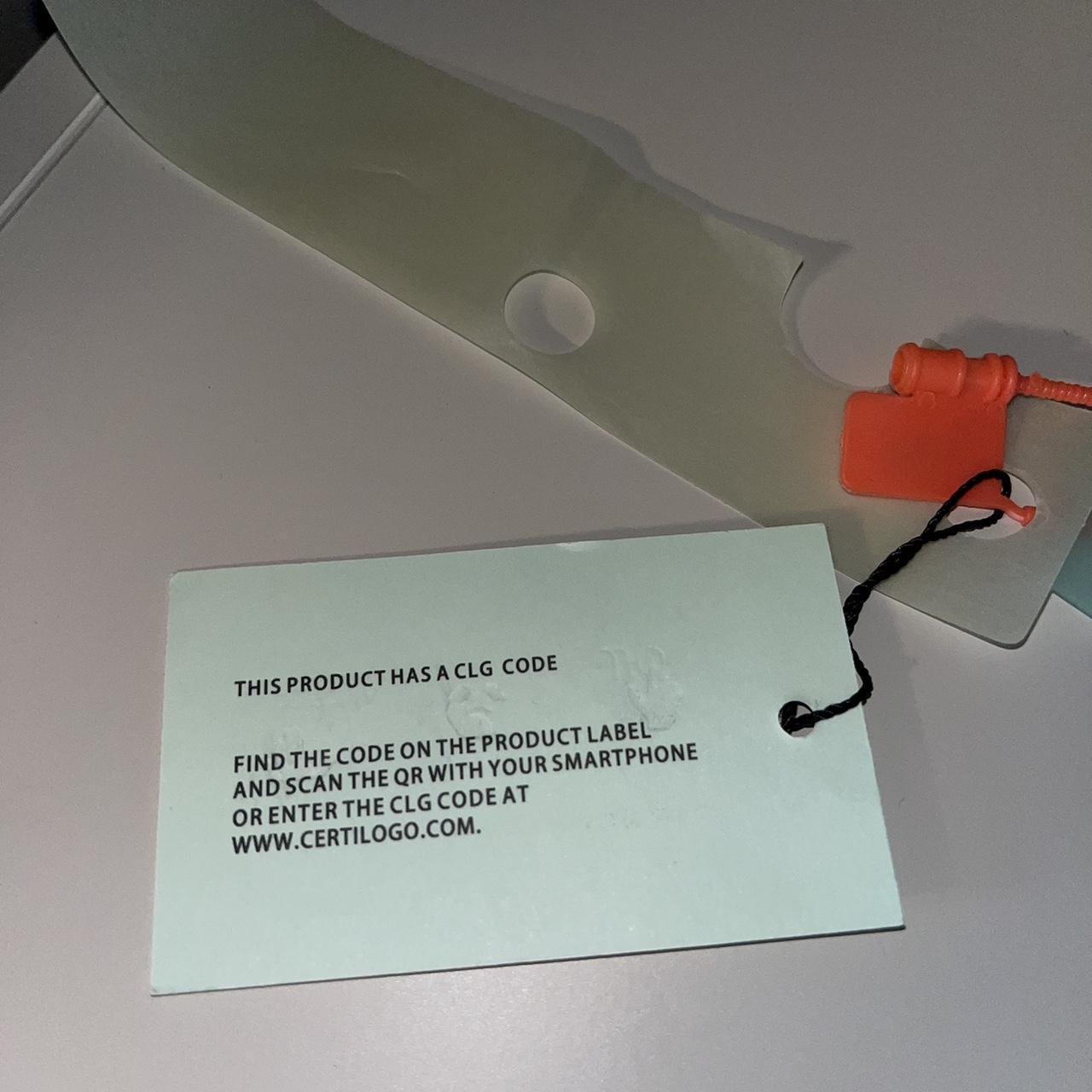 Genuine off white label Great as a keyring Send... - Depop