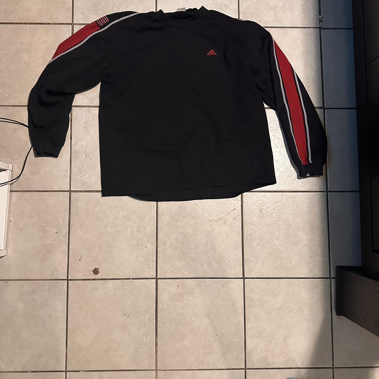 Adidas long sleeve vintage size large - Depop