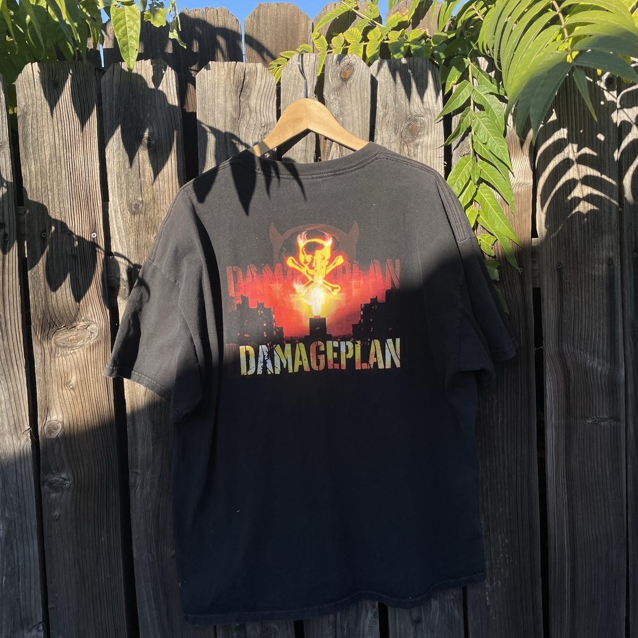 Vintage DamagePlan Shirt Made in USA 🇺🇸 Size 2XL... - Depop