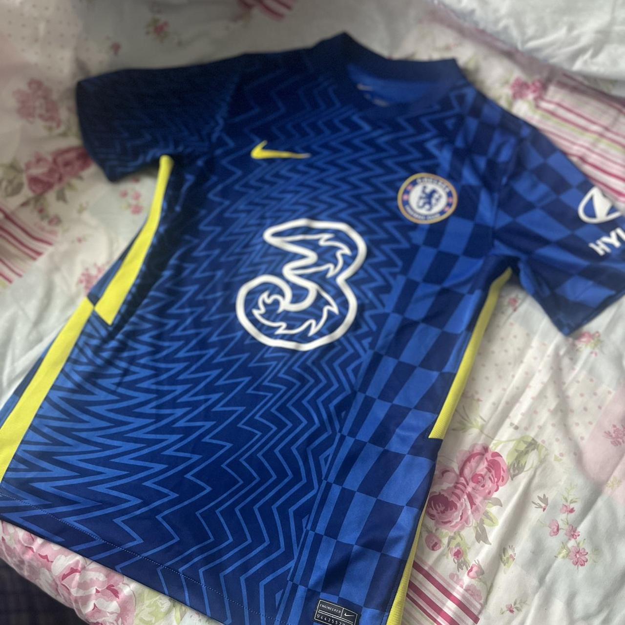 Chelsea Ngolo Kante 7 Home Kit 2022 season Small... - Depop