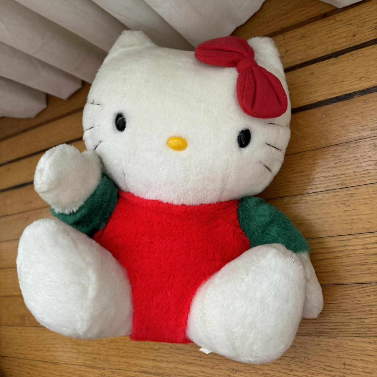 Super rare 90s Hello Kitty made in Japan plush... | Depop