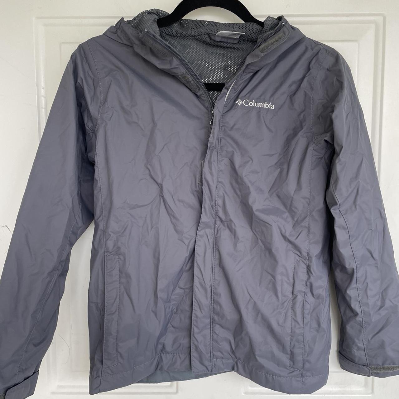 Columbia Rain Jacket Lightweight Mesh Lined... - Depop