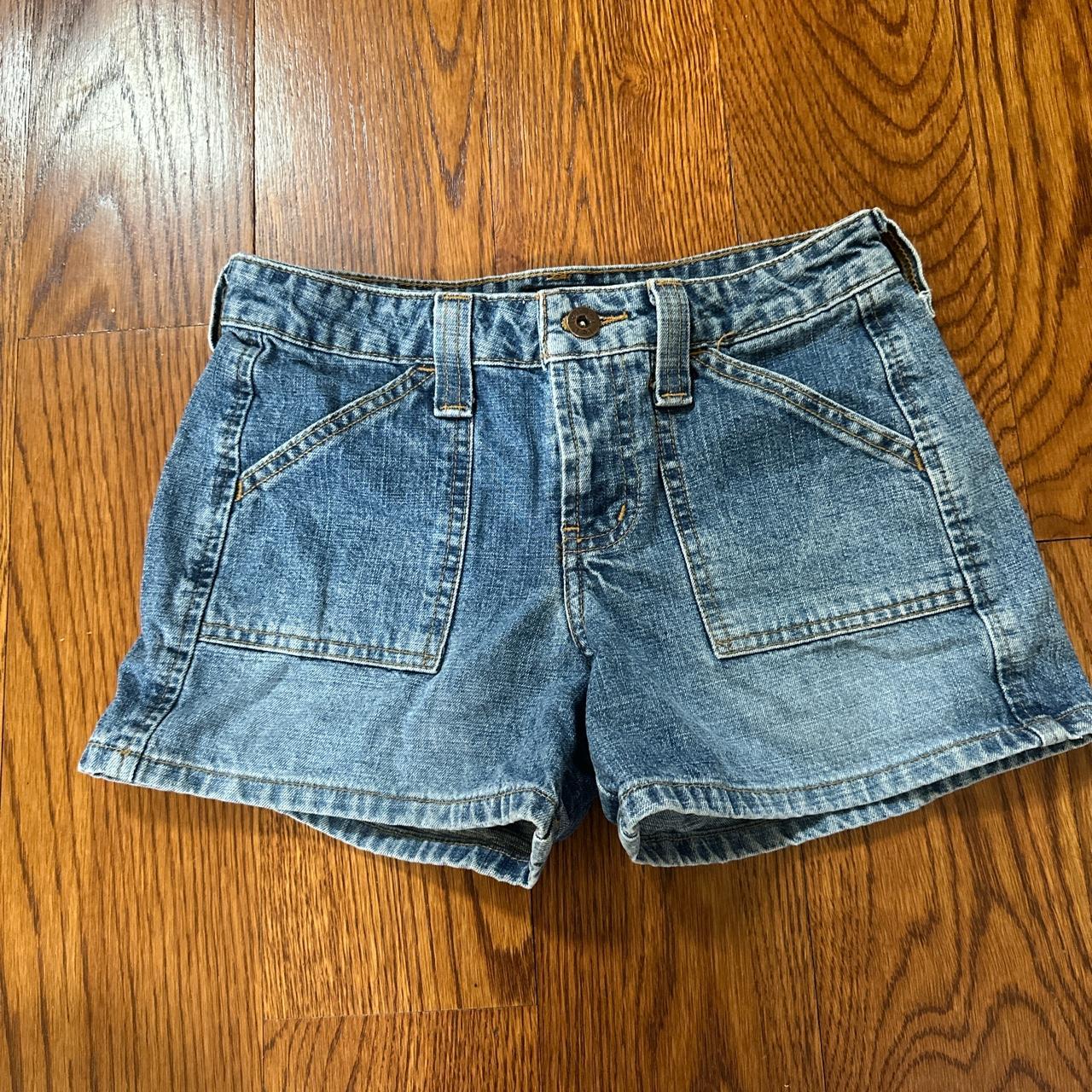 lei denim low rise shorts - Depop