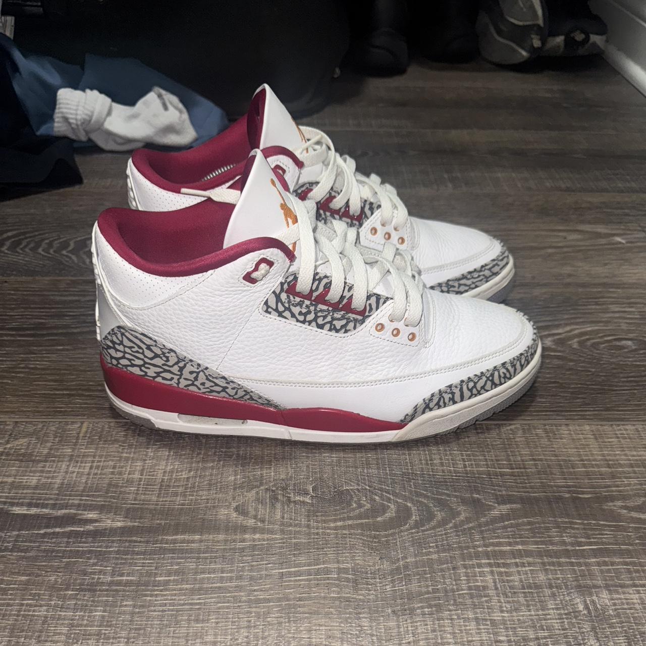 Cardinal Jordan 3 M11 #jordan #sneaker | Depop