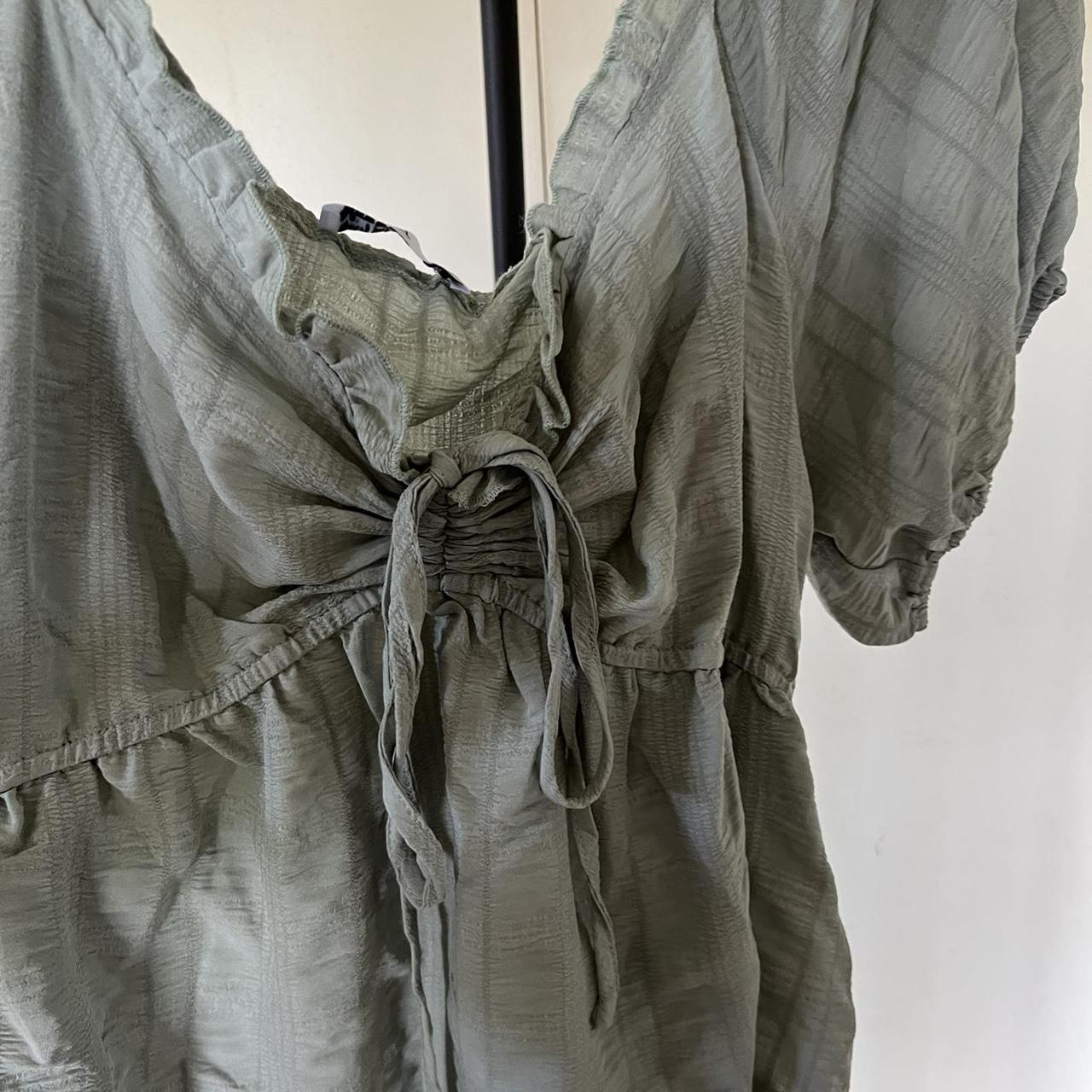 you + all drawstring front top size 18 - Depop