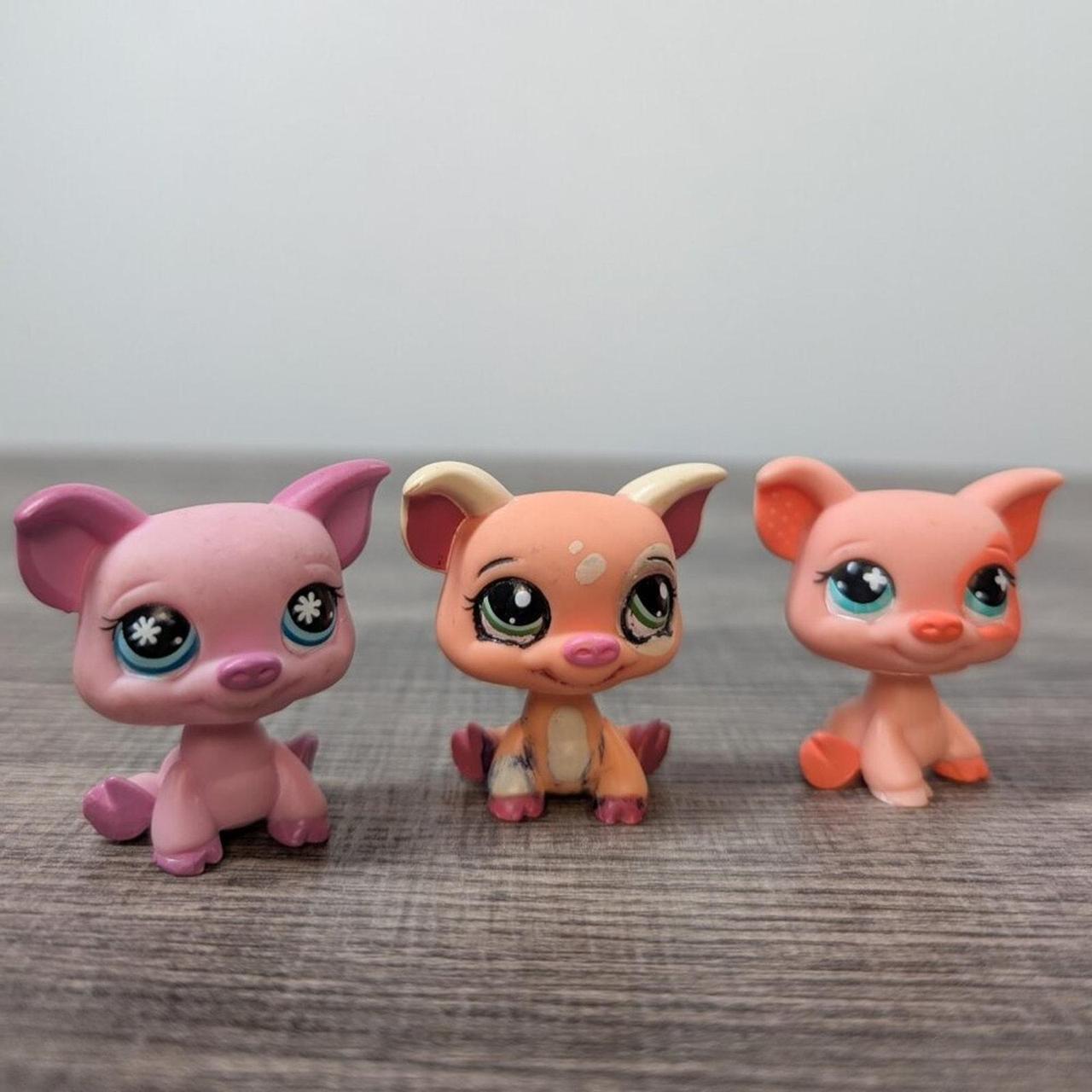 Vintage LPS Littlest Pet Shop Pig Lot Collectible... | Depop