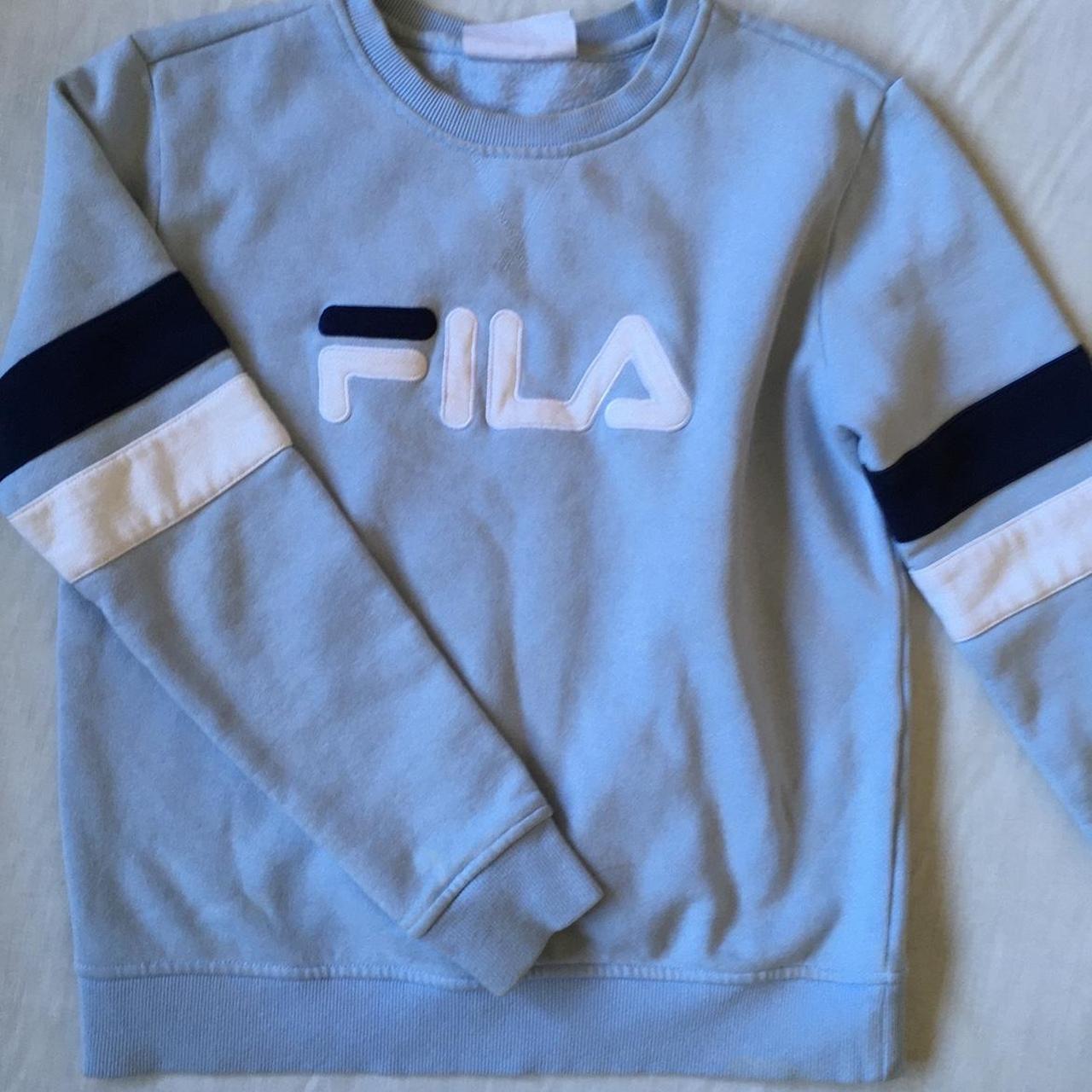 Baby blue sweatshirt