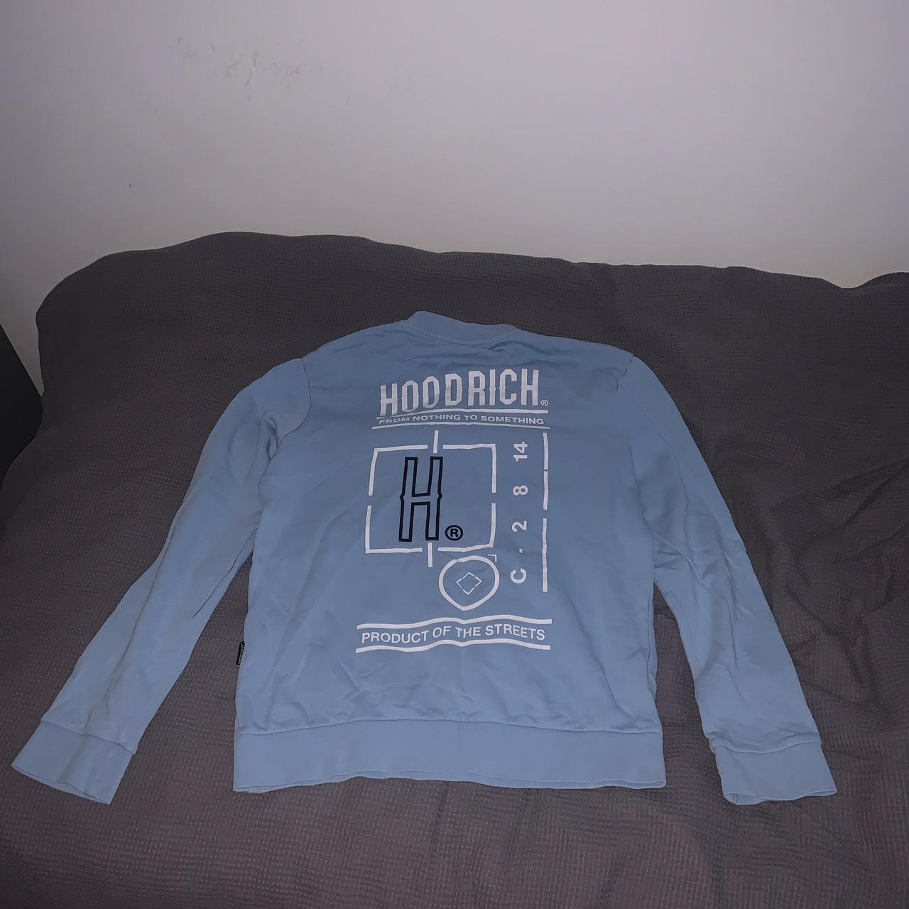 Light blue hoodrich jumper - Depop