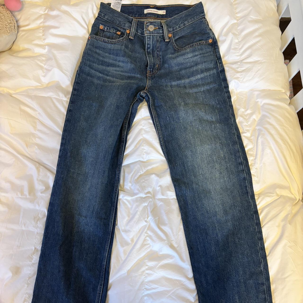 New Levi’s Low Pro Straight jeans. No tags but never... | Depop