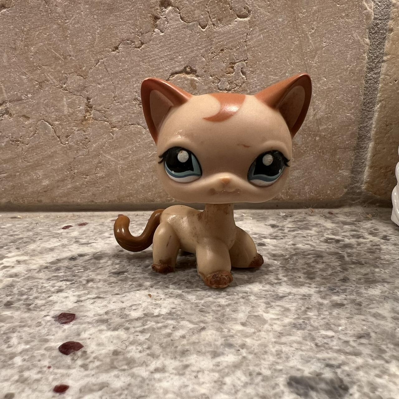 Littlest Pet Shop LPS # 1024 Short Hair Cat... | Depop