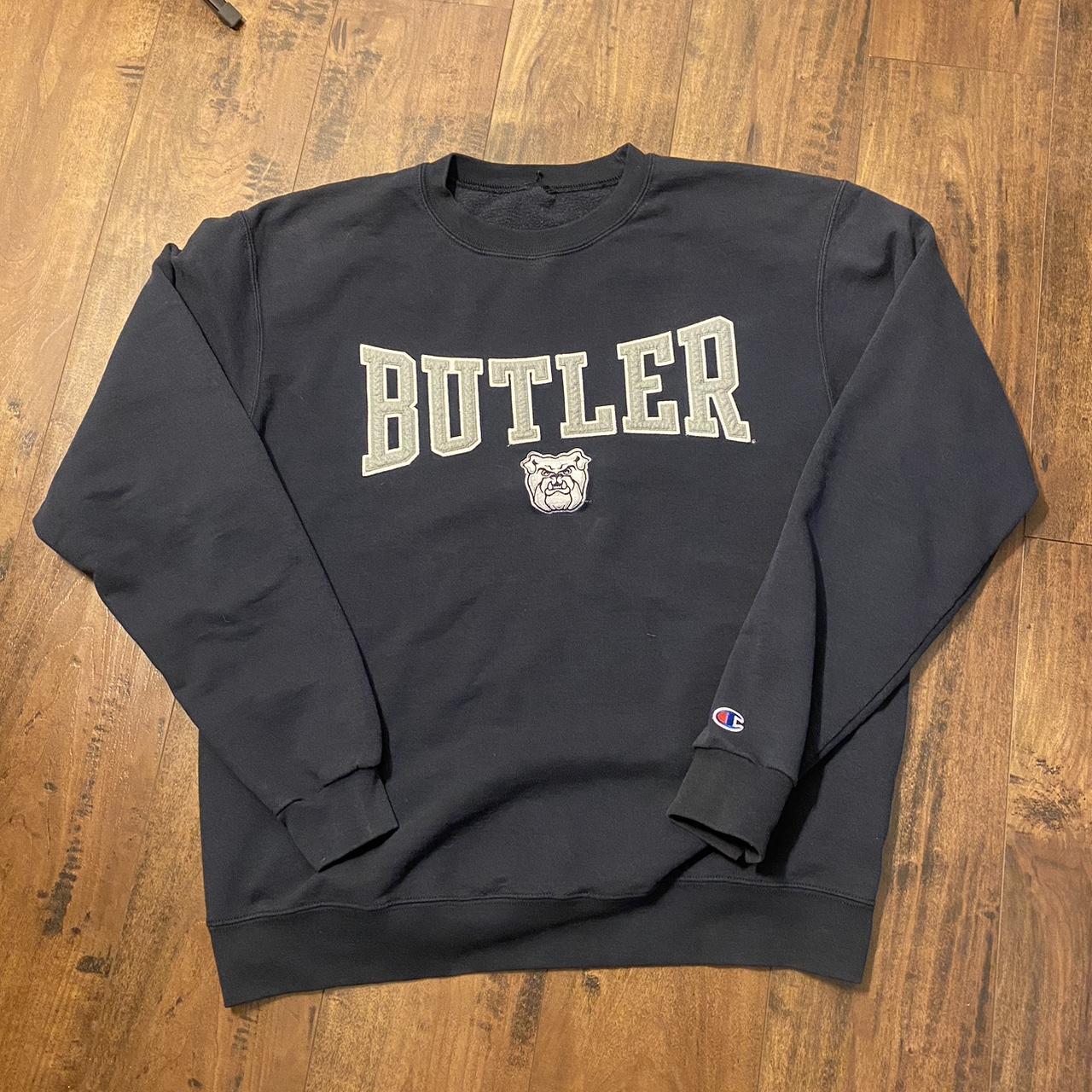 Vintage Y2k Champion Butler University crewneck... - Depop