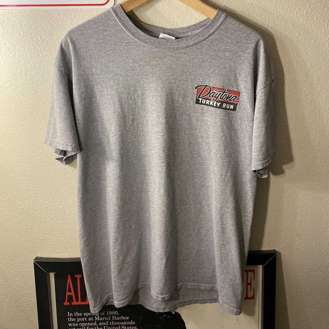 Vintage 00s Turkey Run Racing tee •Great fade no... - Depop