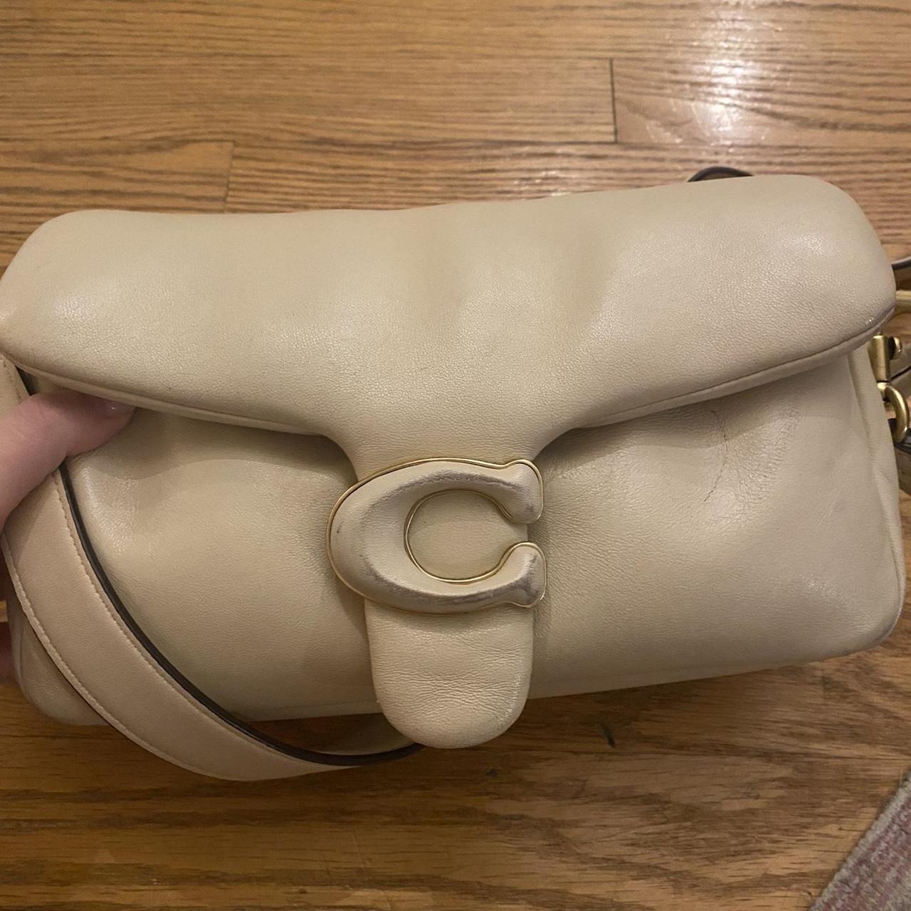 Coach Women's Cream Bag | Depop
