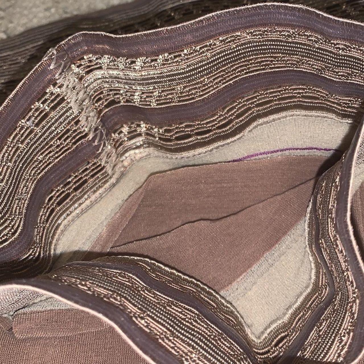 Vintage thigh high tan stockings. Like new... - Depop