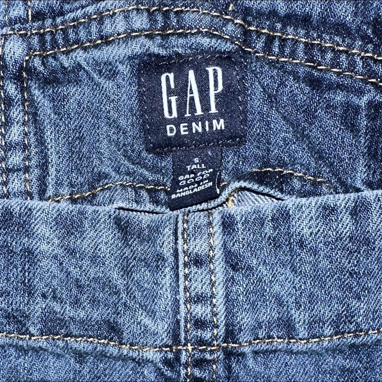 Adorable Denim Gap Overall Shorts‼️ ･ﾟ:... - Depop