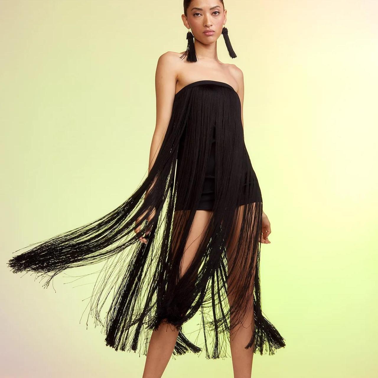 Mini dress -brand : CYNTHIA ROWLEY -size 6 -brand... - Depop