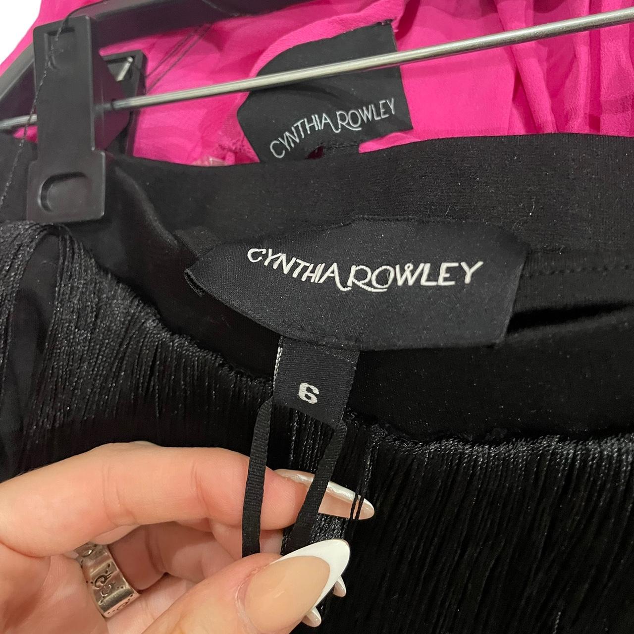 Mini dress -brand : CYNTHIA ROWLEY -size 6 -brand... - Depop