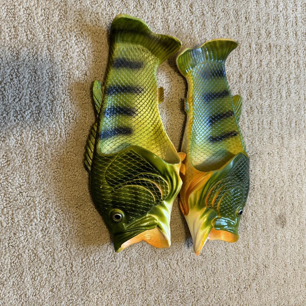 Fish slides Men’s size 12 - Depop