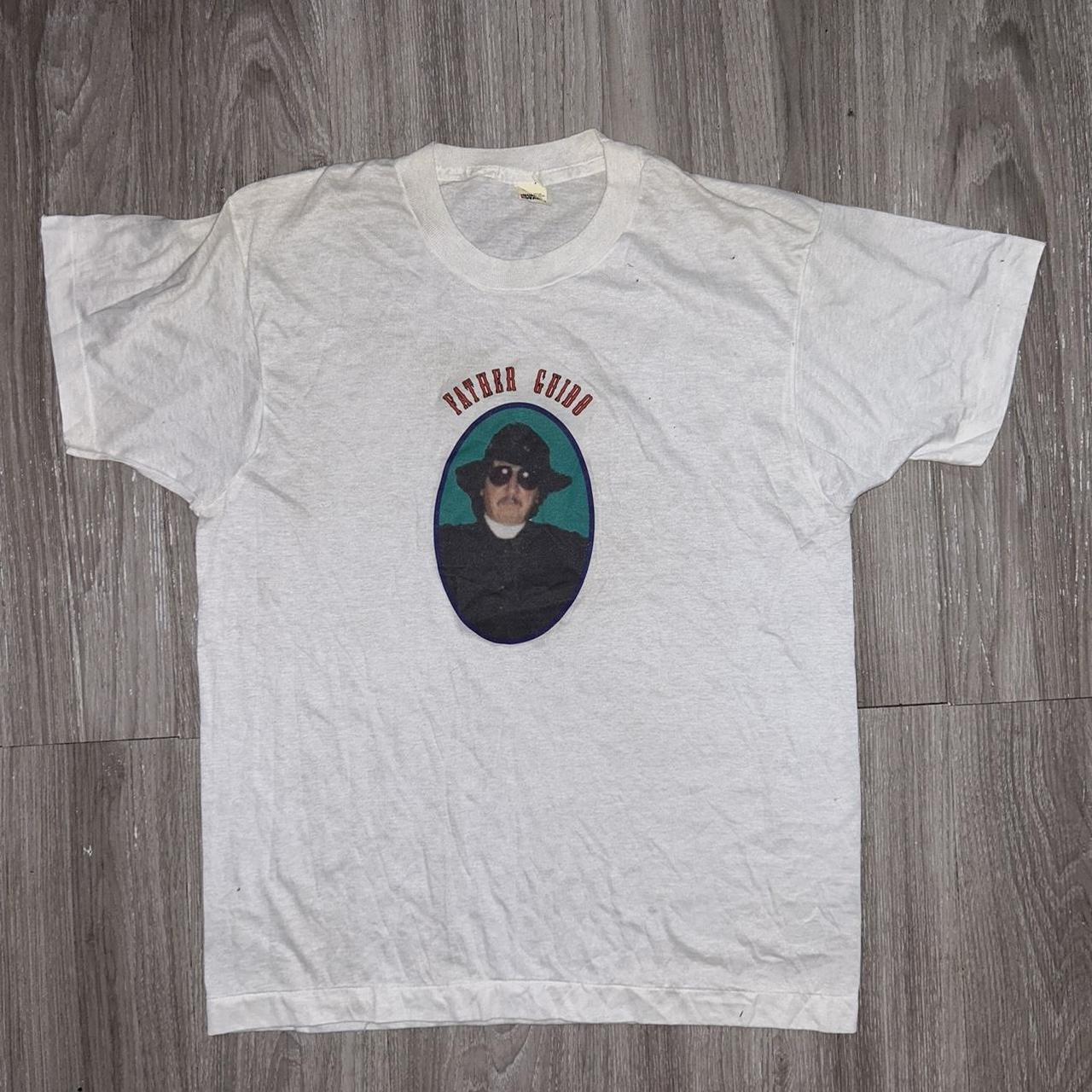 80s 90s Father Guido Sarducci Comedy Shirt Very Thin... | Depop
