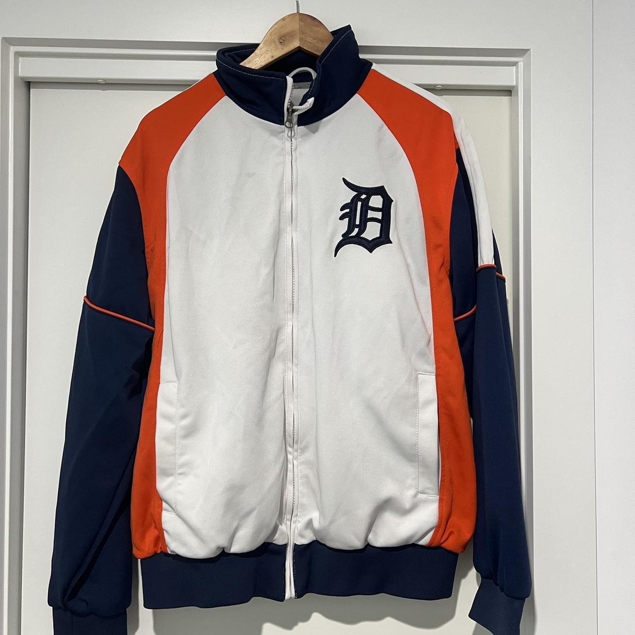 Detroit Tigers MLB track Jacket size M. Small mark... - Depop
