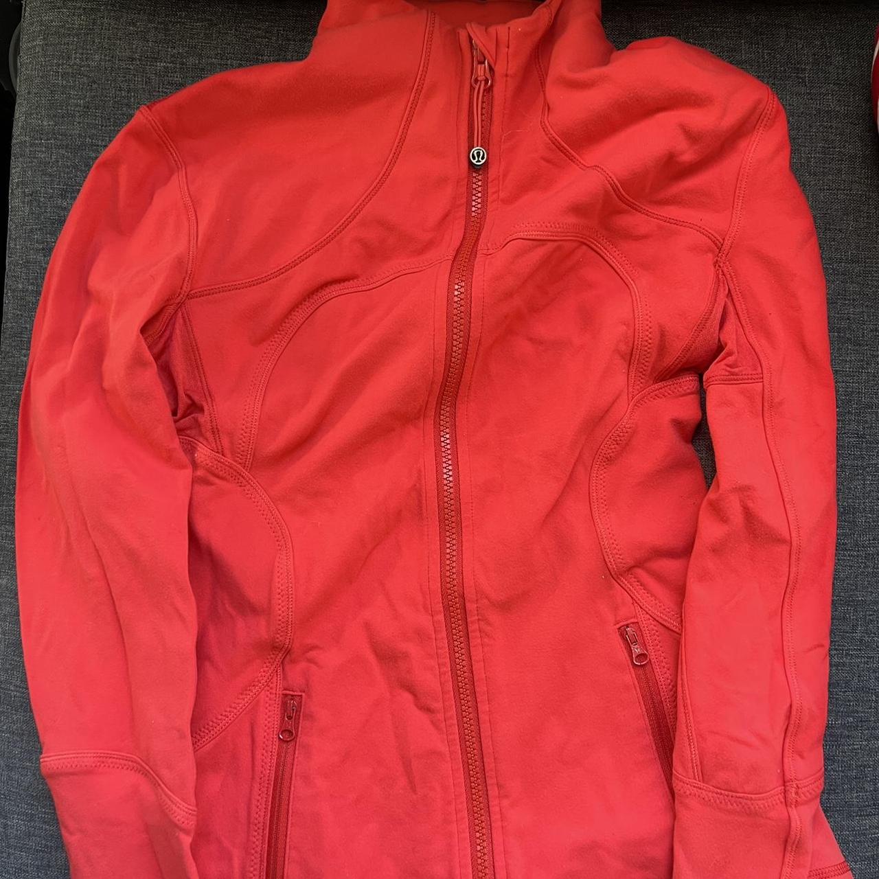 red lululemon jacket! *REPOP* - great condition,... - Depop