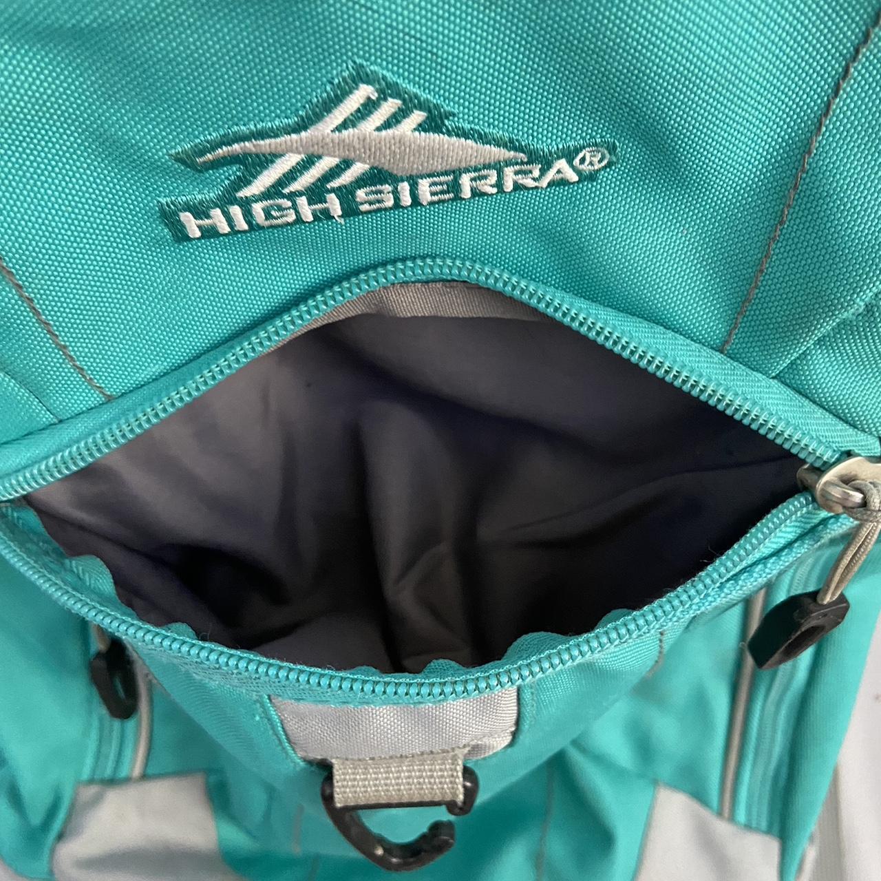 high sierra rolling backpack -lots of pockets/great... - Depop