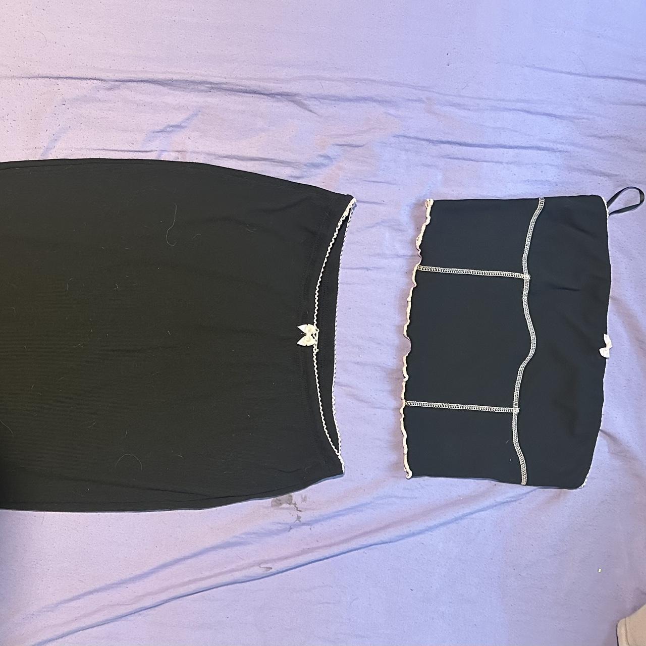 Shien 2 piece with cute pink details 💗🎀 #2piece... | Depop