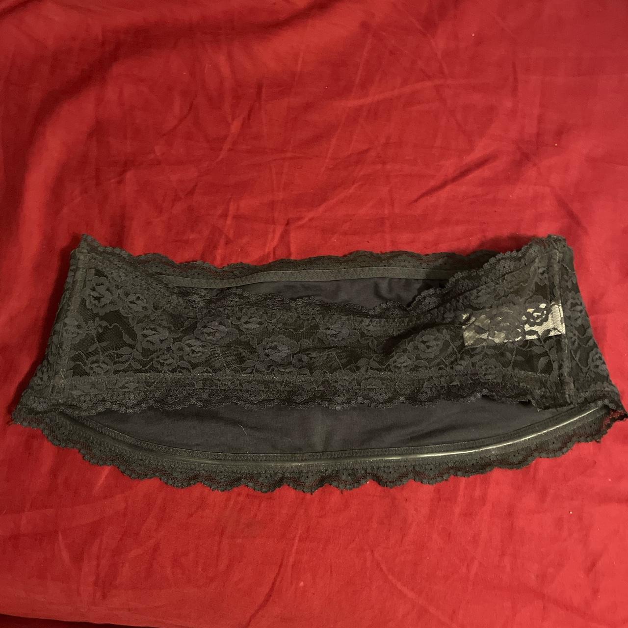 old navy Navy lace Bando top purchase thru paypal,... - Depop