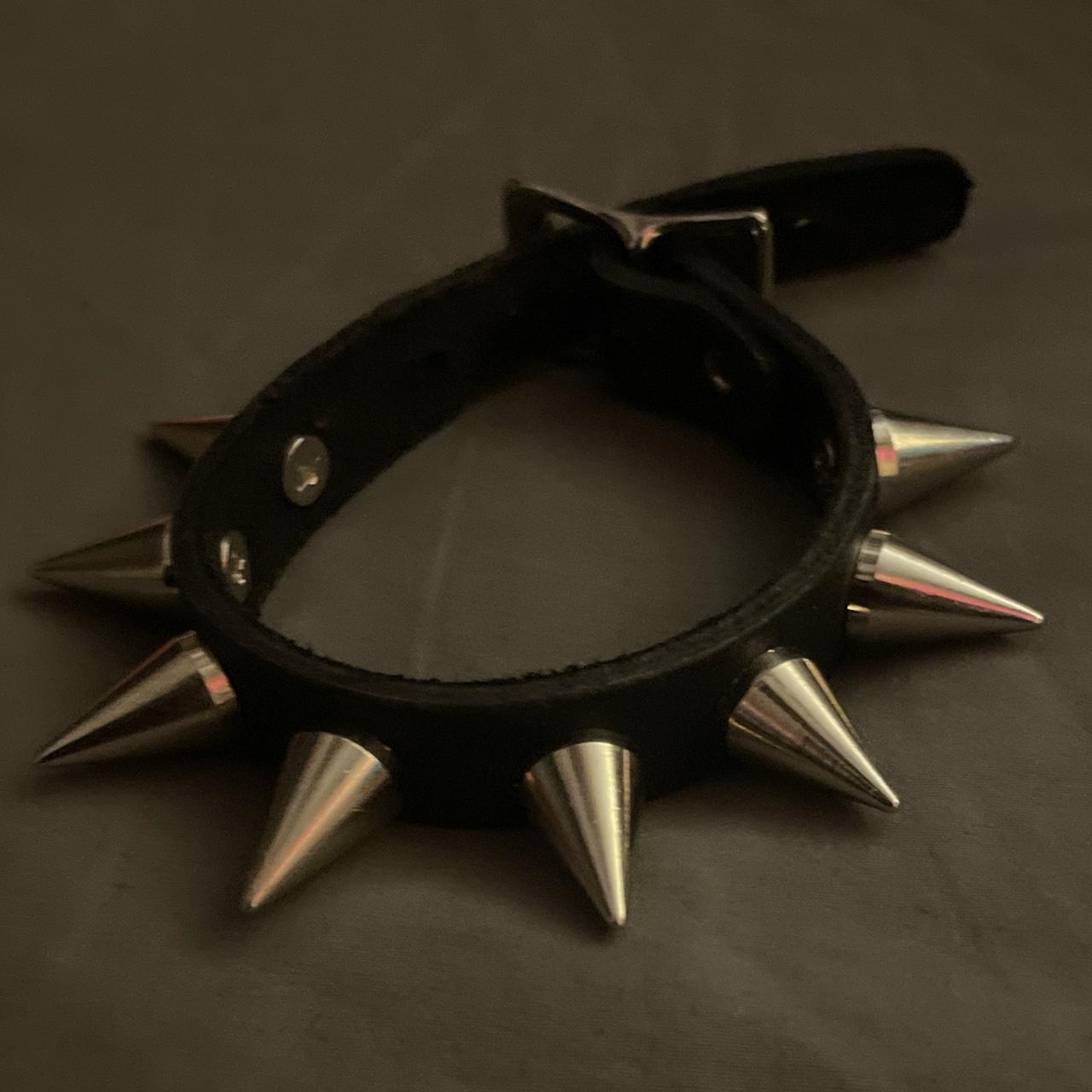 STUDDED BRACELET •adjustable •spikey •for smaller... - Depop