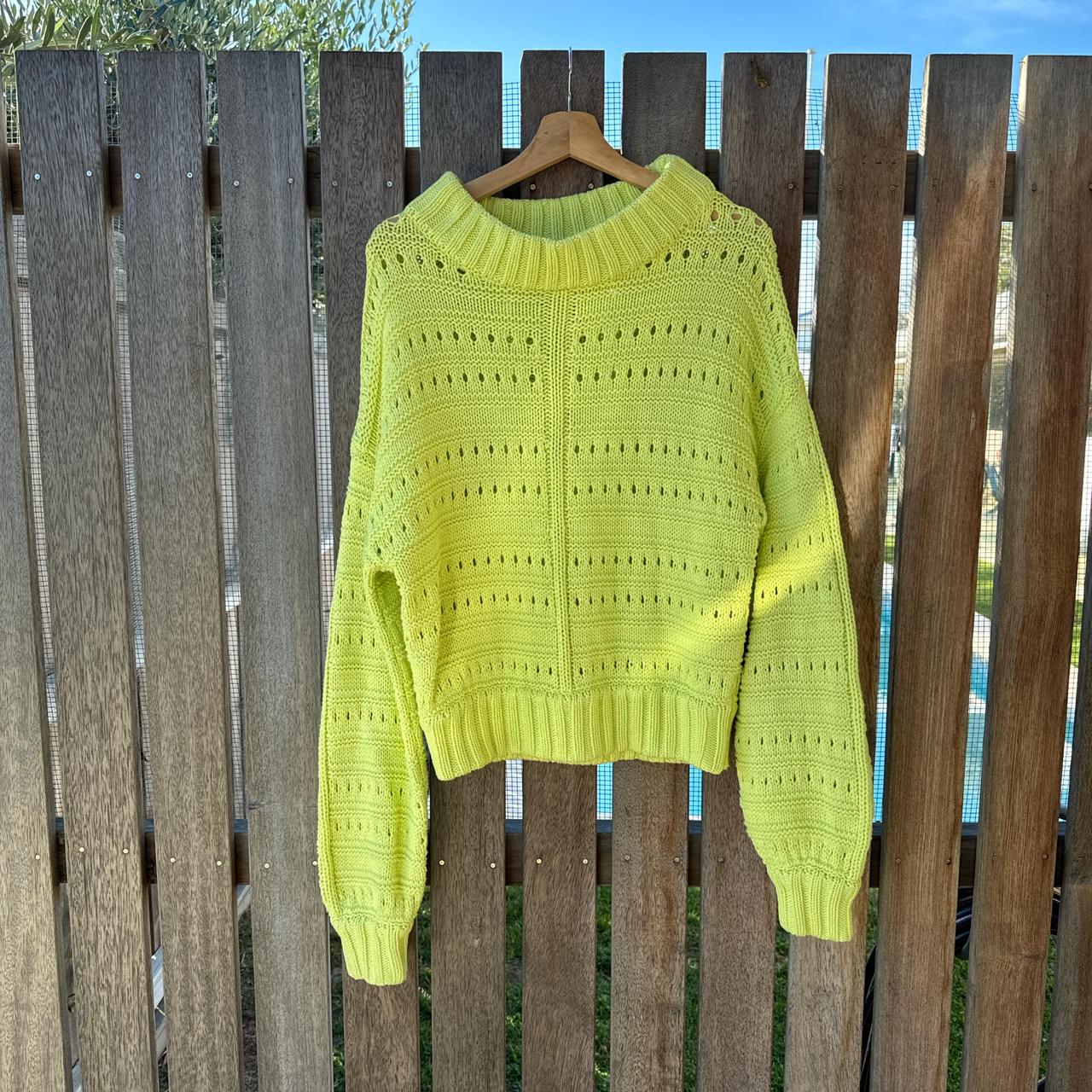 Steele lime time knit - Depop