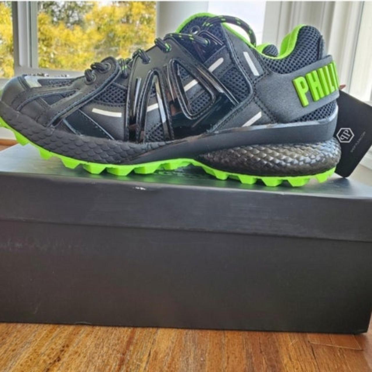 Phillip Plein womens Runner running shoes NWT size... - Depop